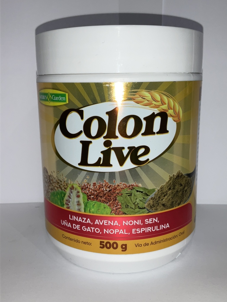 COLON LIVE 500G NATURES GARDEN | Importmas - distribución al por menor ...